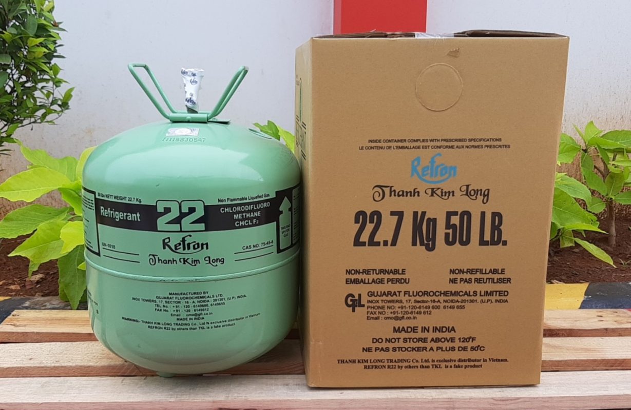Gas lạnh Refron - R22 (22,70kg) - Thiết Bị Điện Hà Tiên